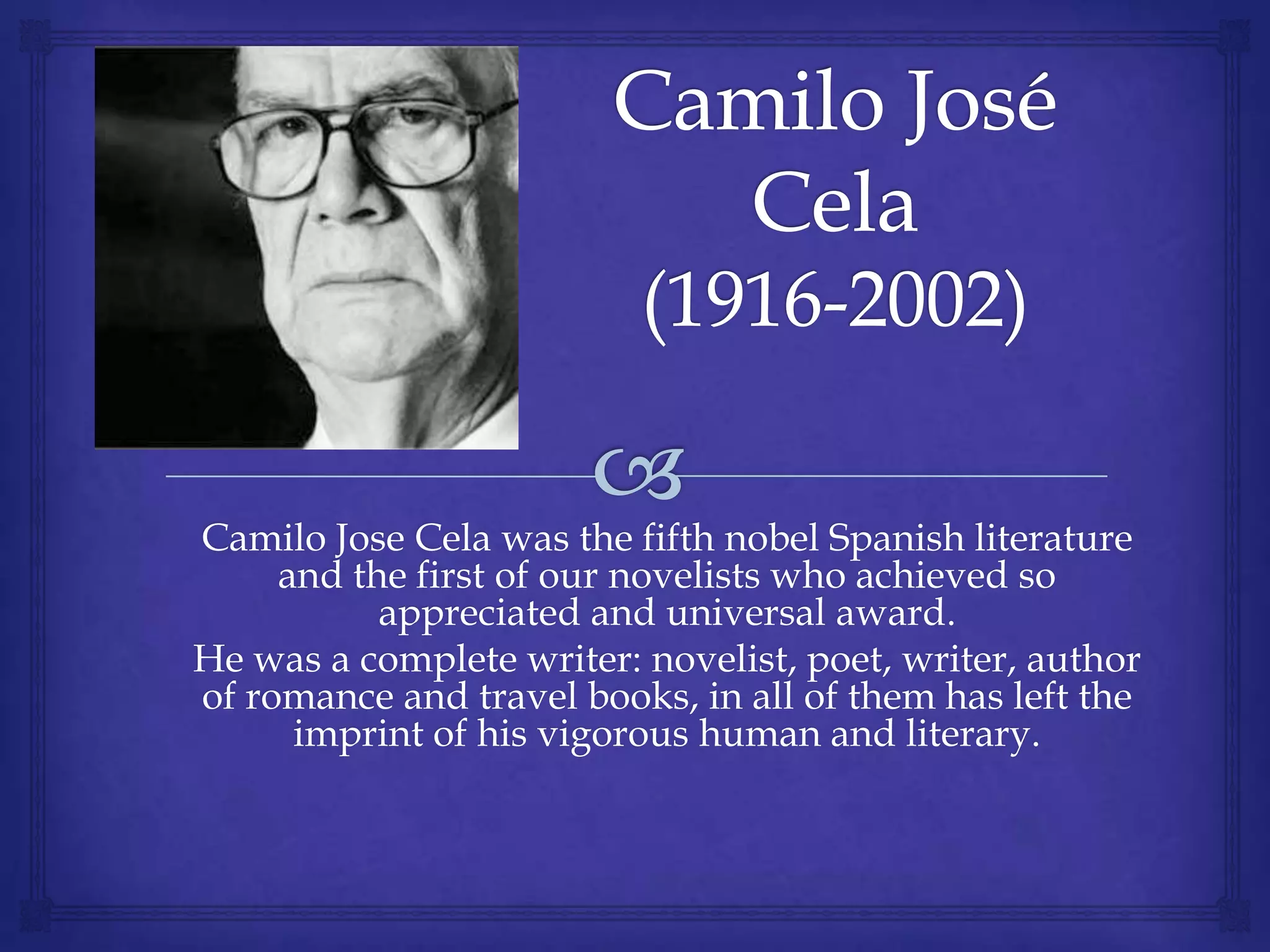 Famous spanish poets and writers | PPSX