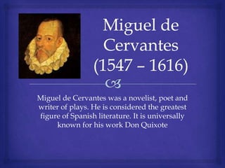 Famous spanish poets and writers | PPT