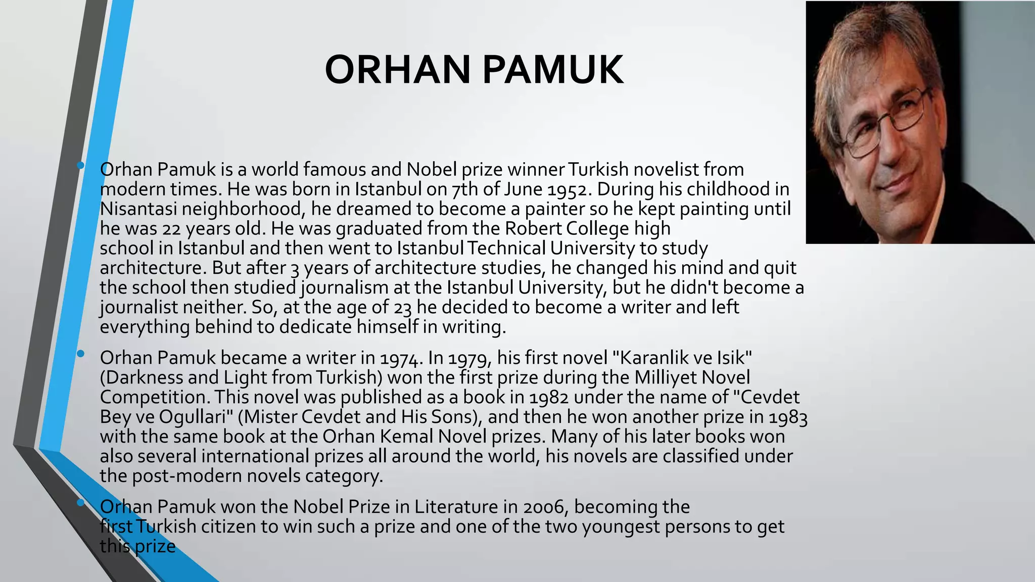 Famous turkish poets and writers | PPTX