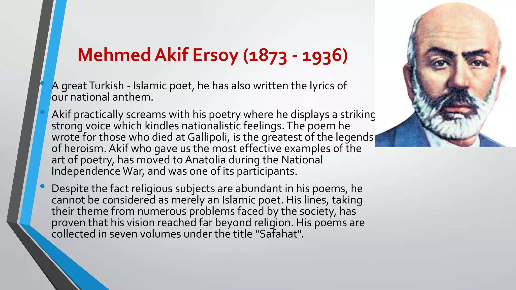 Famous turkish poets and writers | PPT