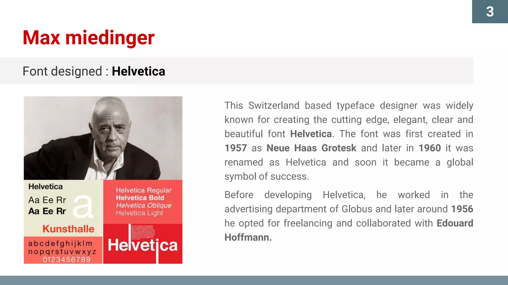 12 Famous Typographers to Inspire You | PPT