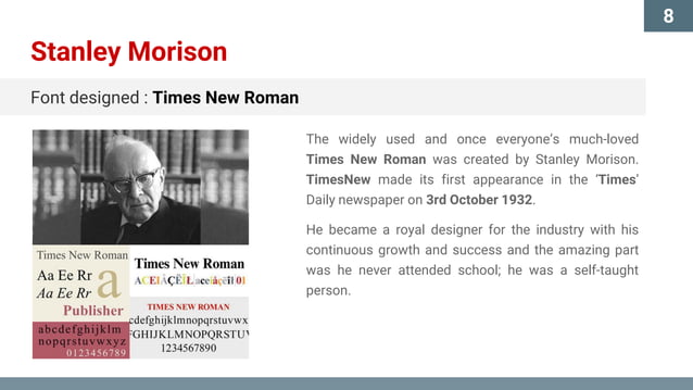 12 Famous Typographers to Inspire You | PPT