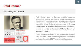 12 Famous Typographers to Inspire You | PPT