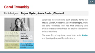 12 Famous Typographers to Inspire You | PPT