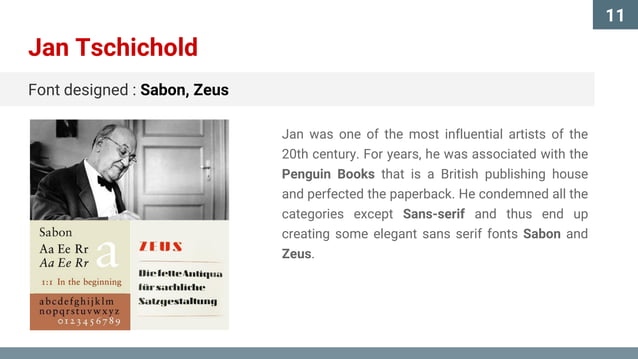 12 Famous Typographers to Inspire You | PPT