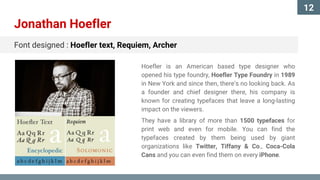 12 Famous Typographers to Inspire You | PPT