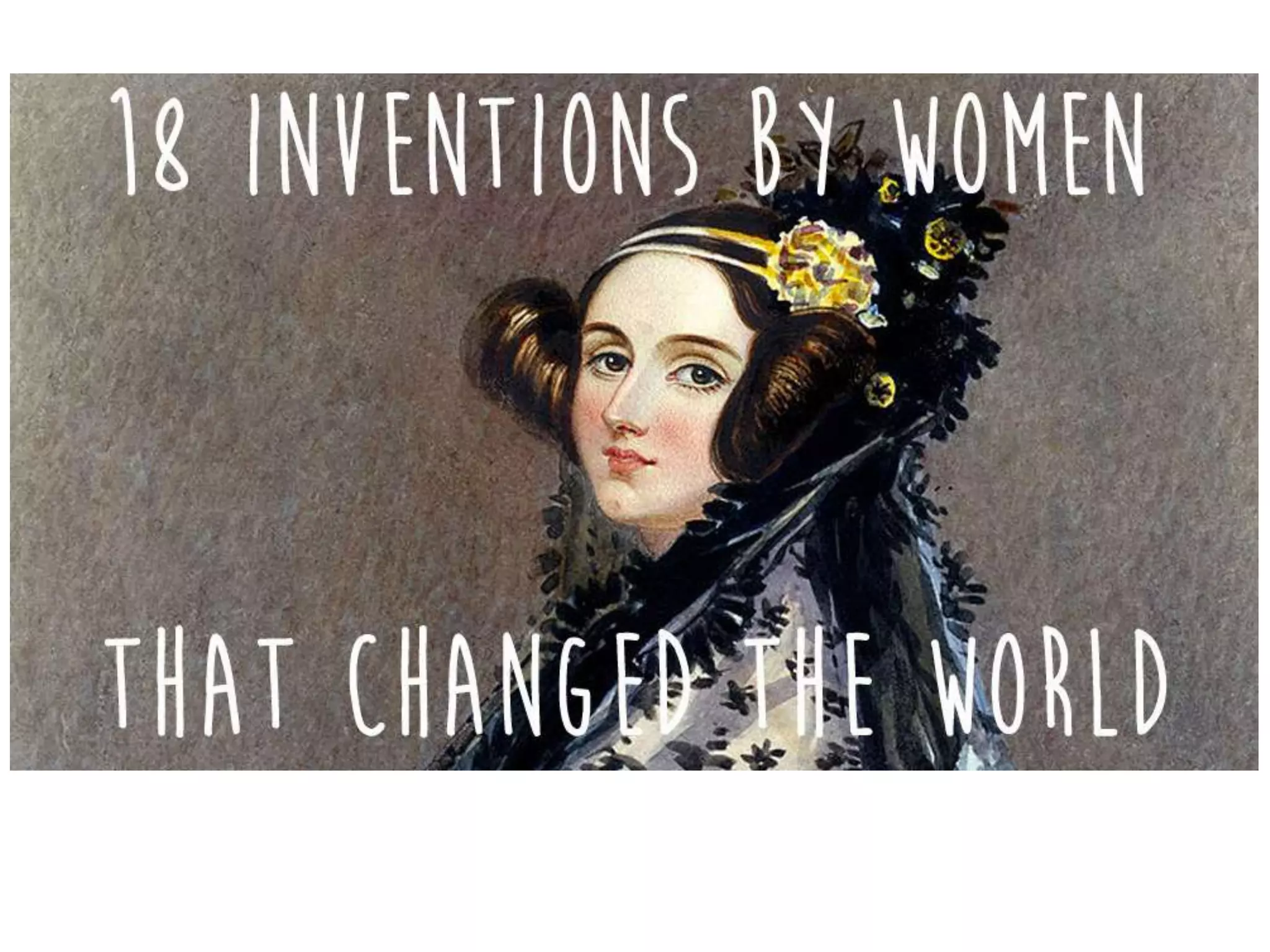 12 inventions by women that changed the world | PPTX