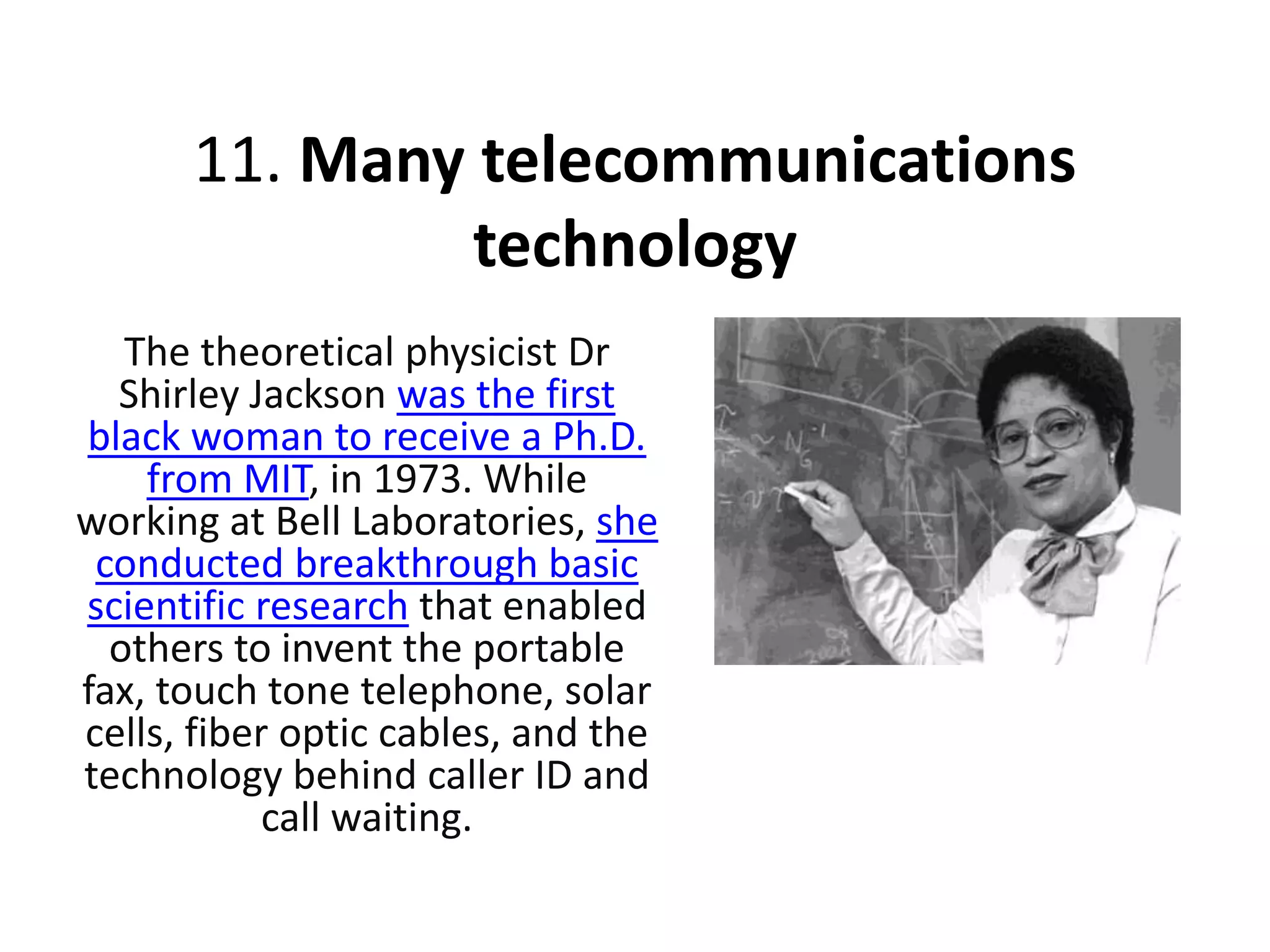 12 inventions by women that changed the world | PPTX