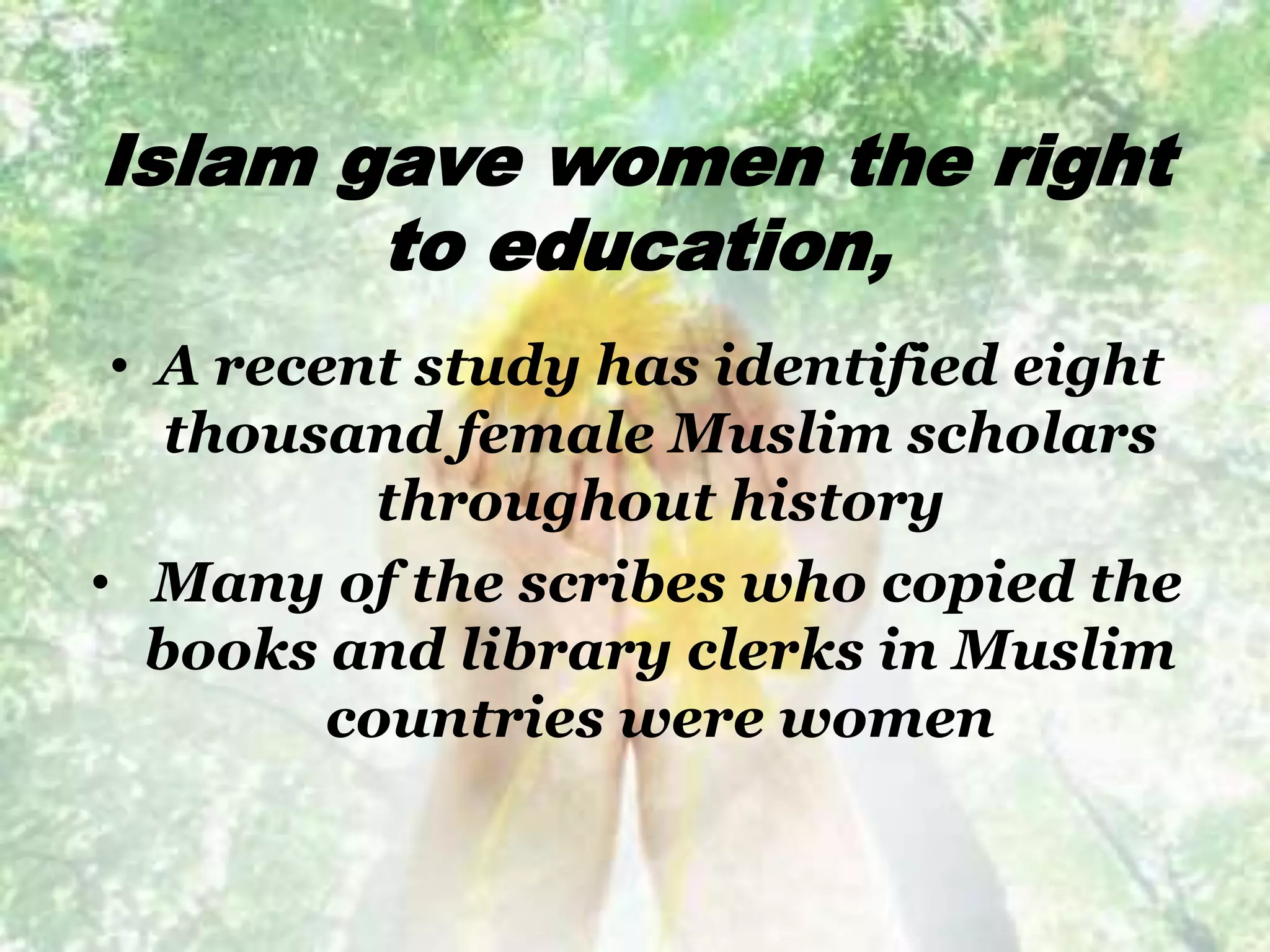 Famous muslim women in history | PPTX