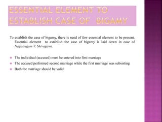 Live-in relationship & Bigamy | PPTX