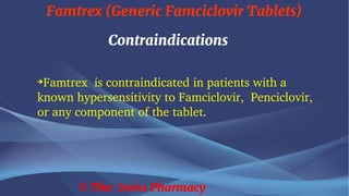 Famtrex (Generic Famciclovir Tablets) | PDF
