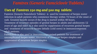 Famtrex (Generic Famciclovir Tablets) | PPT