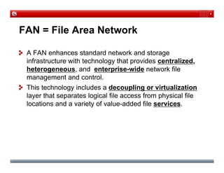 FAN - An Architecture for Data Management | PPT