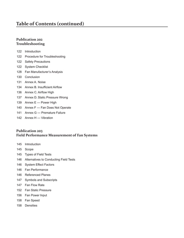 Fan application-manual | PDF