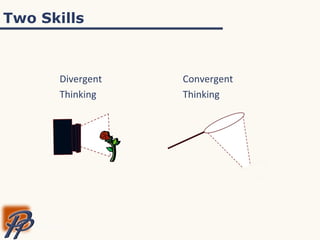 Divergent, Emergent & Convergent Thinking | PPTX