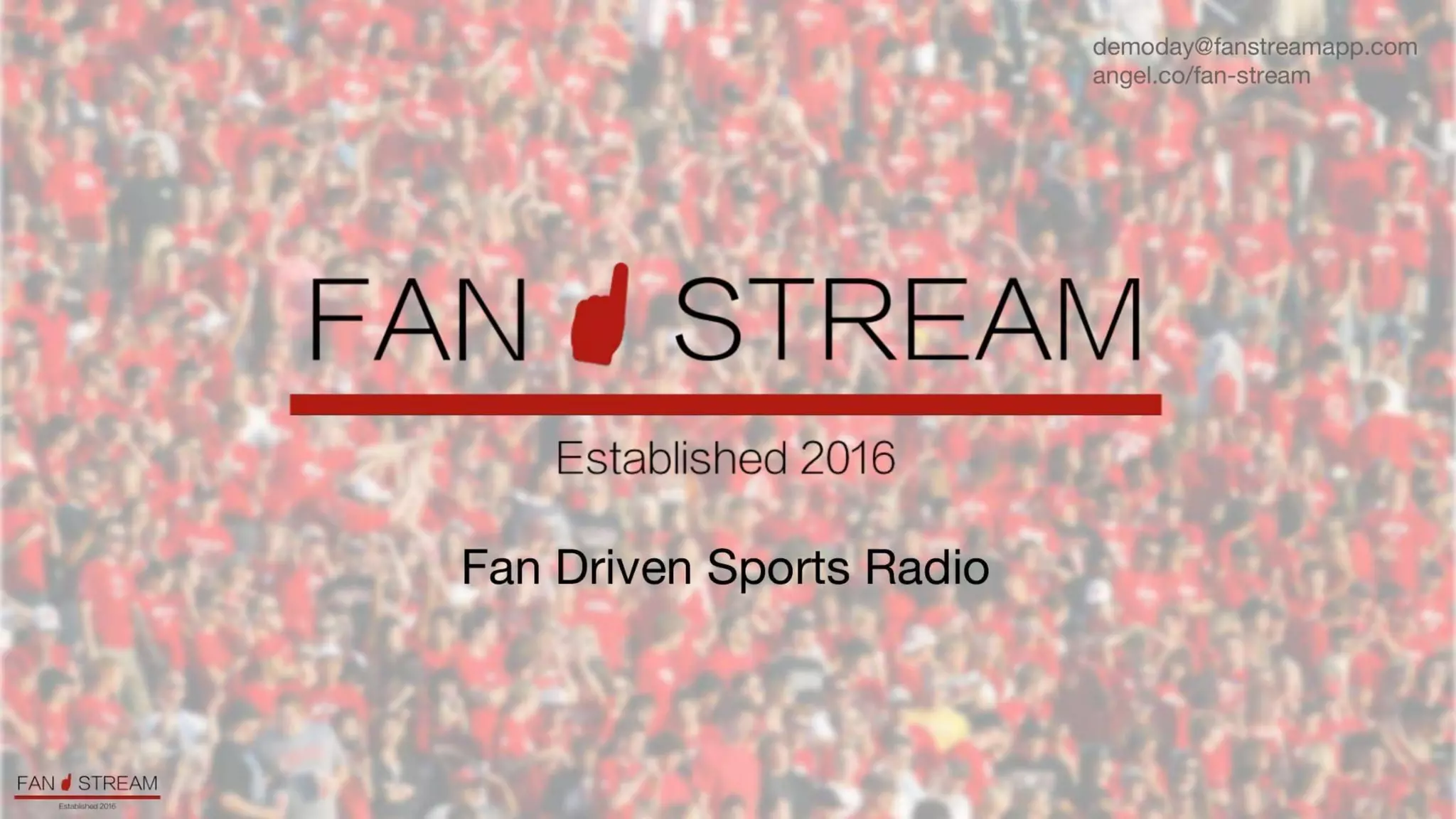 Fan Stream Pitch Deck | PDF
