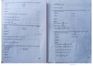 Fana Aptitude exam preparations / Aptitude exam preparations | PDF