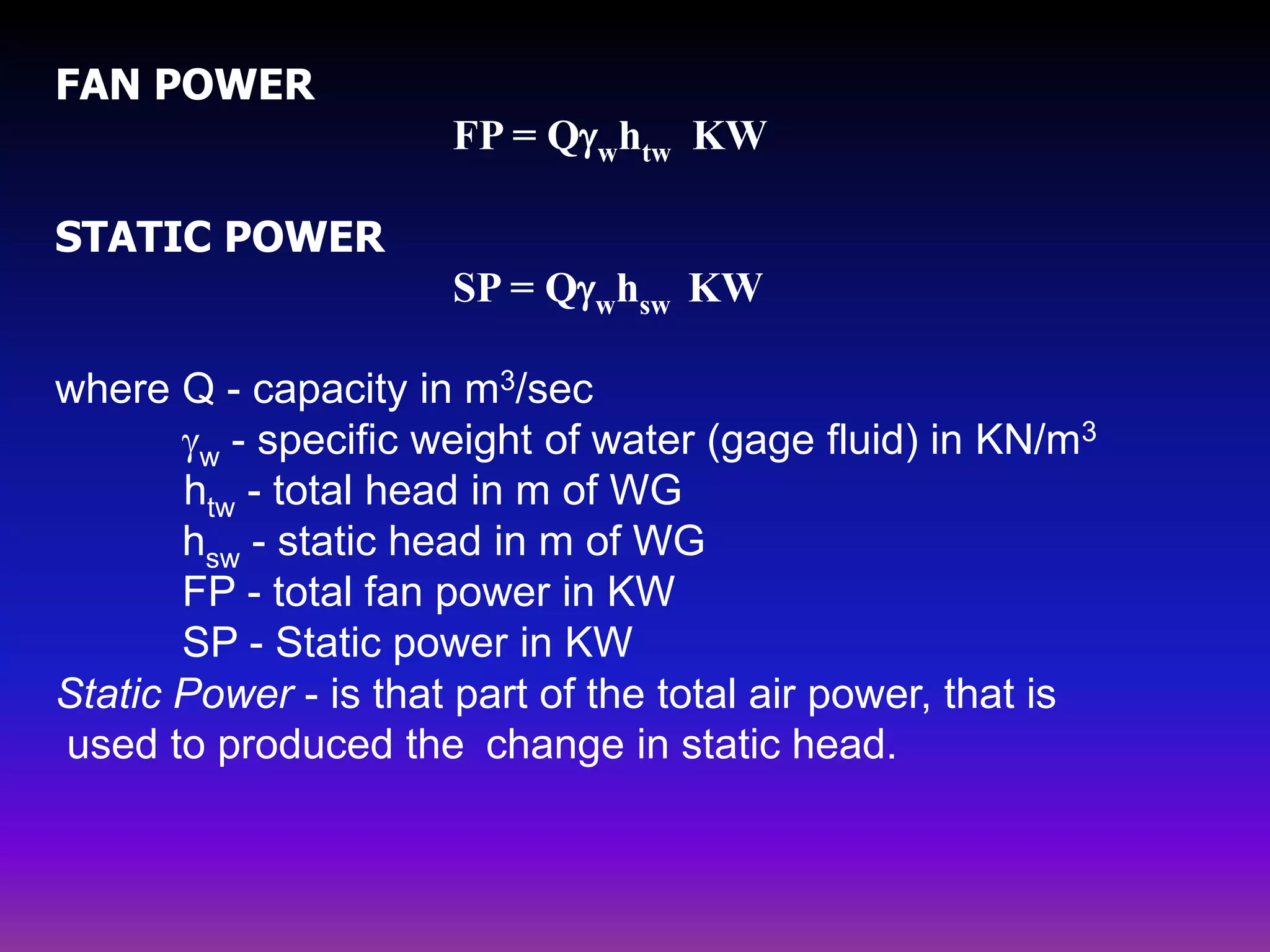 Fan and blowers (mech 326) | PDF