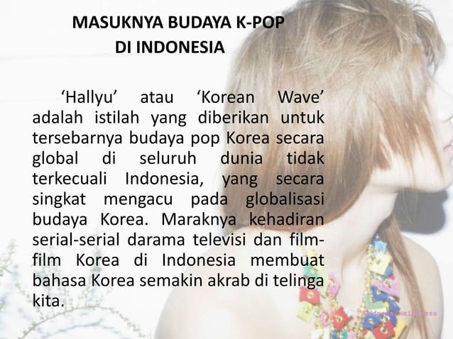 FANATISME BUDAYA K-POP. oleh rizwar pptx | PPT