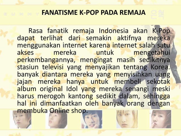 FANATISME BUDAYA K-POP. oleh rizwar pptx | PPT