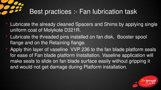Fan Blade Lubrication Presentation Guide | PPTX