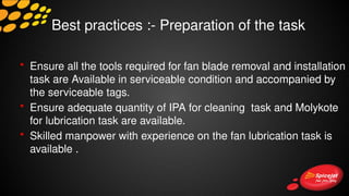 Fan Blade Lubrication Presentation Guide | PPTX