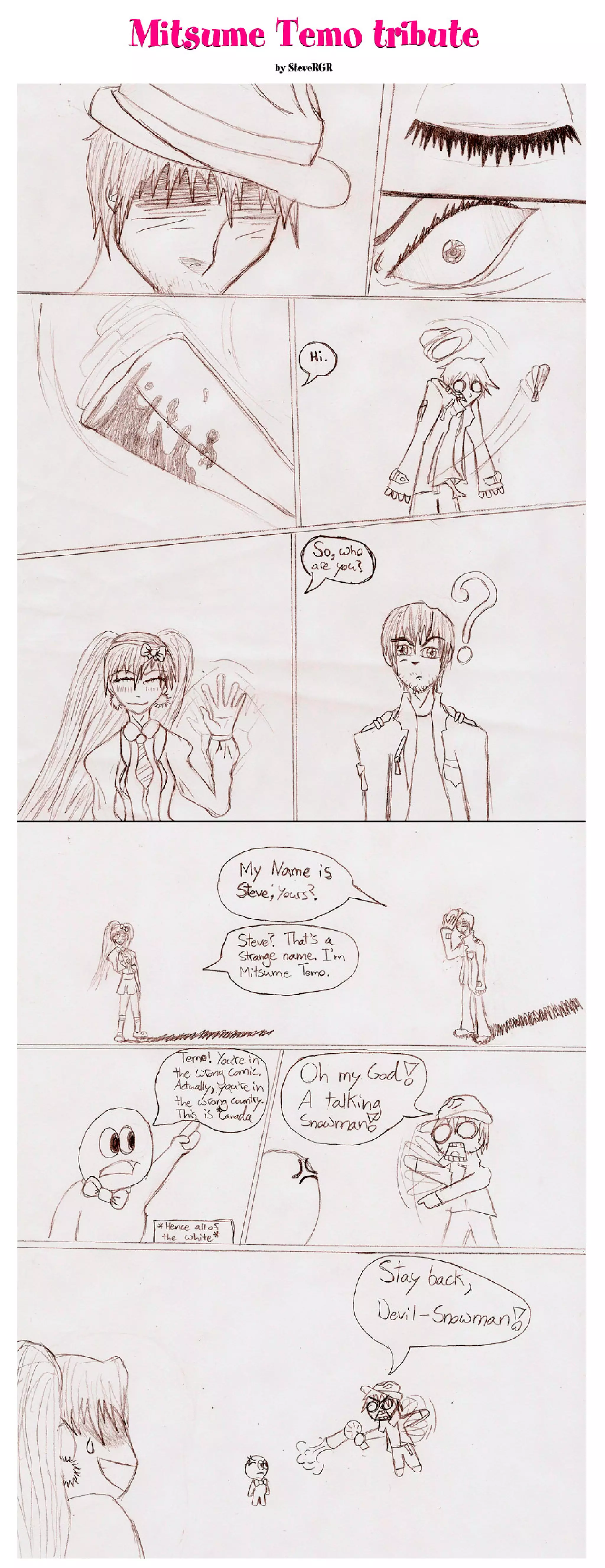 Mitsume Temo Fan Comics | PDF