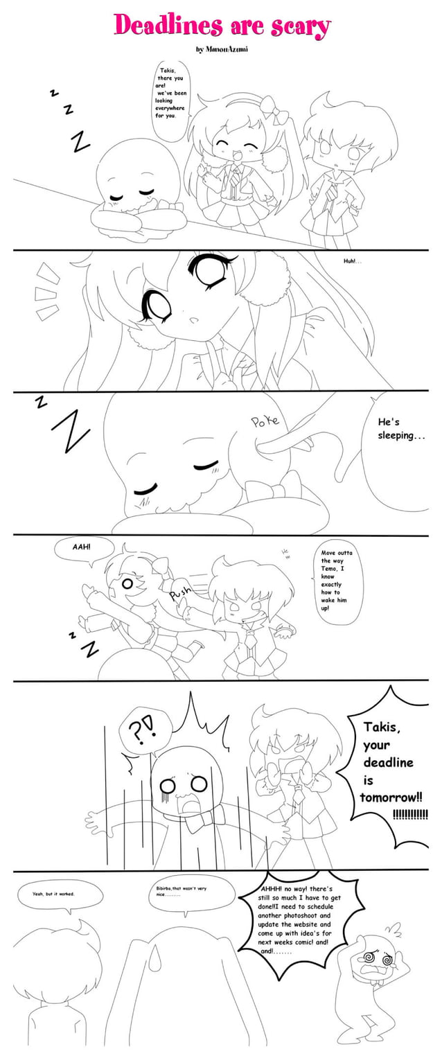 Mitsume Temo Fan Comics | PDF