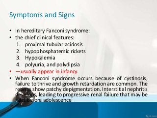 Fanconi anemia, syndrome | PPTX