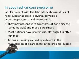 Fanconi anemia, syndrome | PPTX