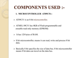 Temperature Based Fan Controller | PPTX
