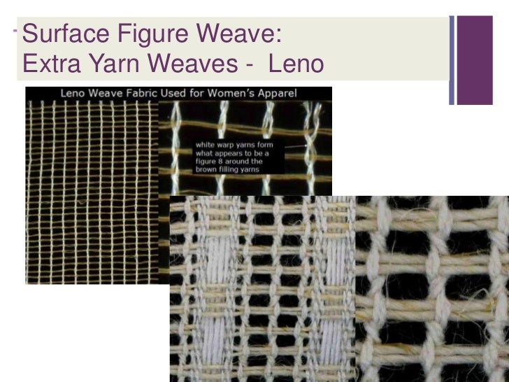 Fancy weaves