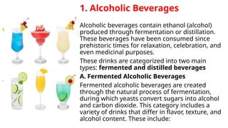 FOOD AND BEVERAGES INTRODUCTION AND INFO | PPTX