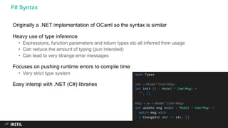 2018-09 - F# and Fable | PPTX