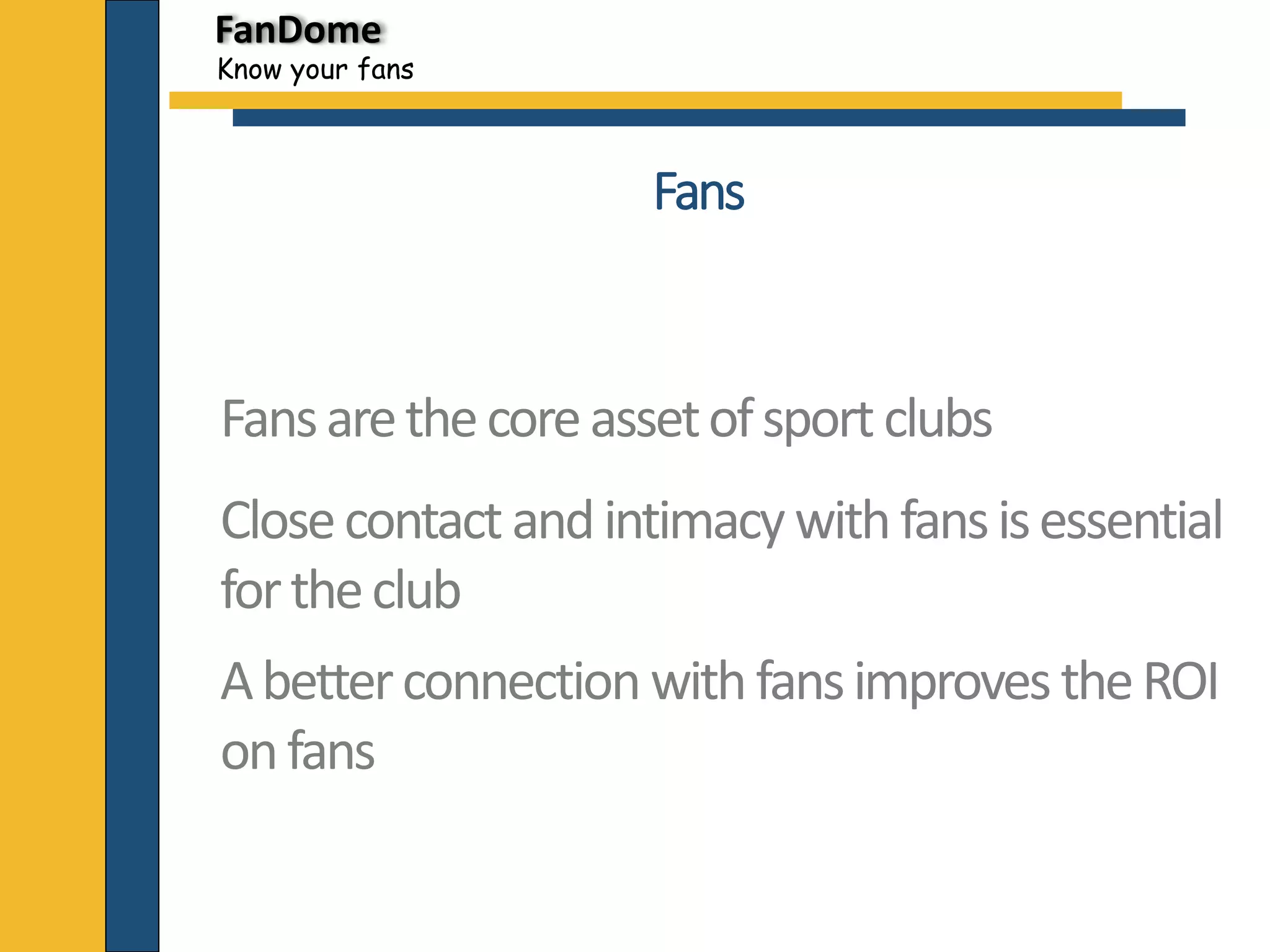 Introduction to the FanDome FRM platform | PDF