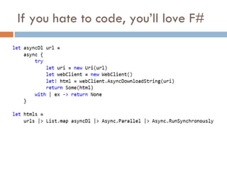 F# and the DLR | PPT | Programming Languages | Computing
