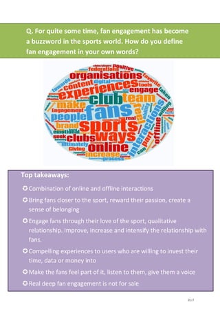 Fan engagement short survey | Outcome | PDF