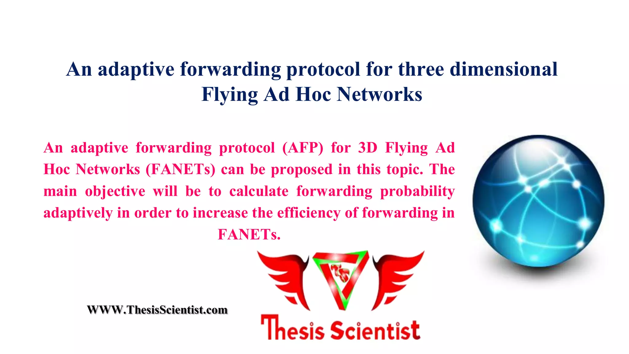 Latest Research Topics On Flying Ad-Hoc Networks (FANETs): | PDF