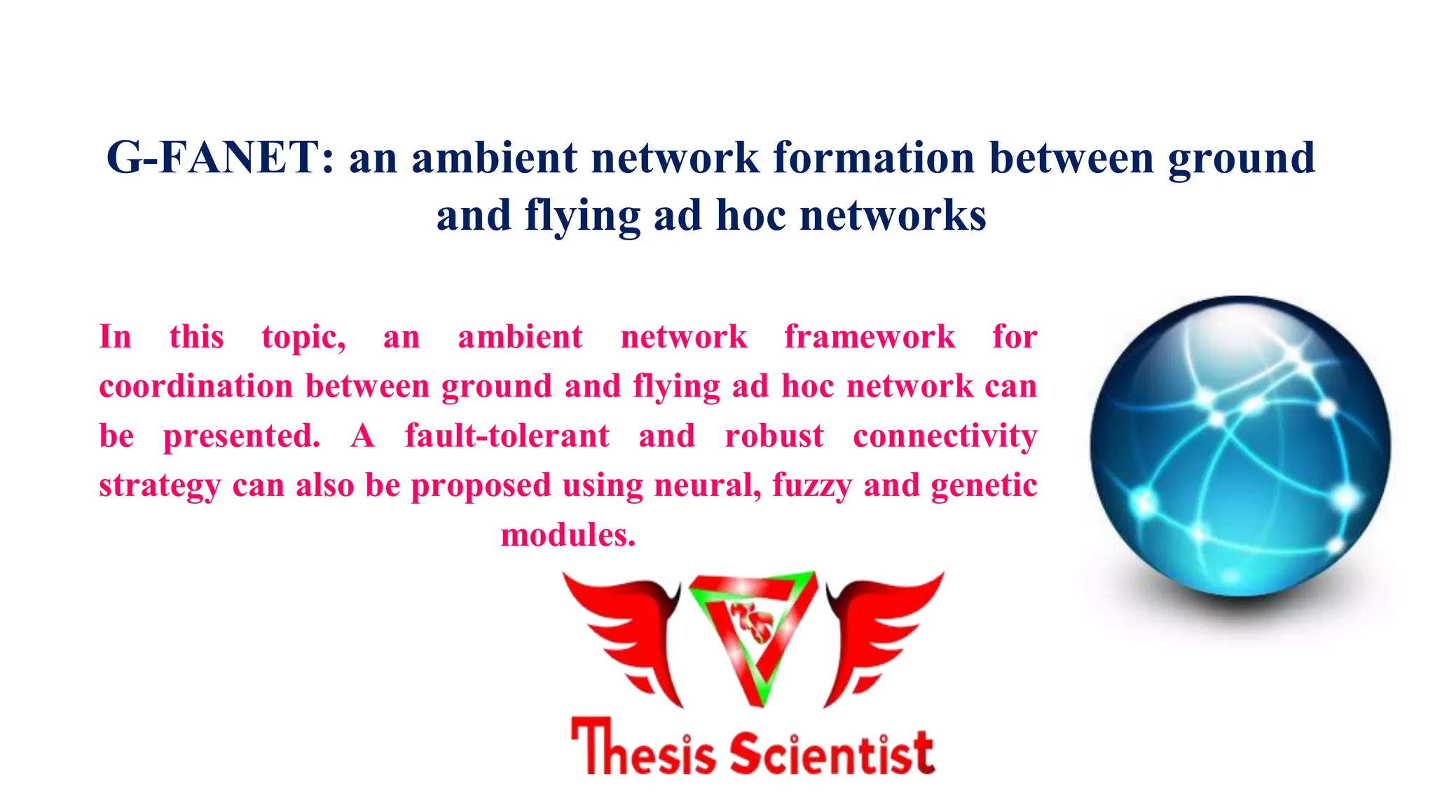 Latest Research Topics On Flying Ad-Hoc Networks (FANETs): | PDF