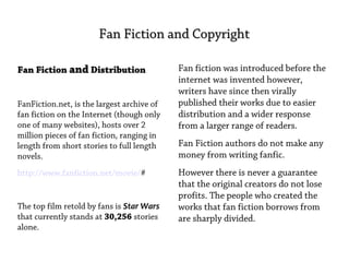 Fan Fiction Presentation | PPT