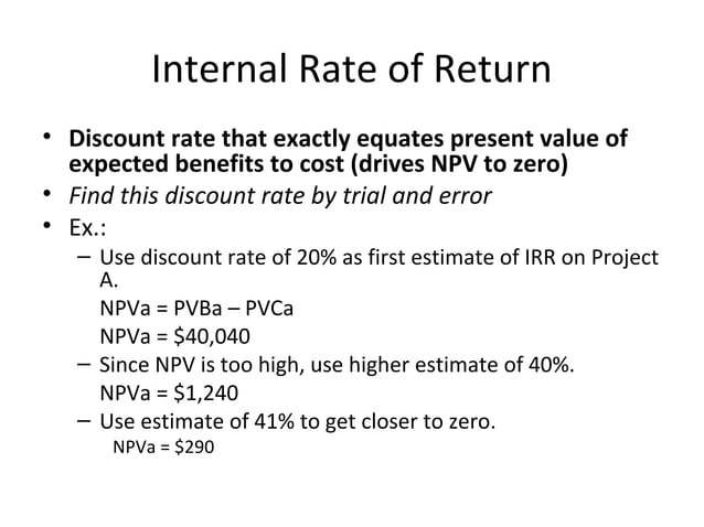 case study-capital budgeting