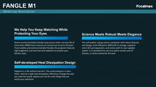 Focalmax Fangle M1 - Portable Smart Projector | PPT