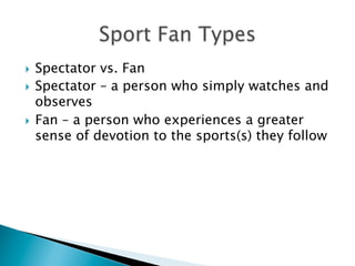Reading 2-1: Fan Identification PowerPoint | PDF