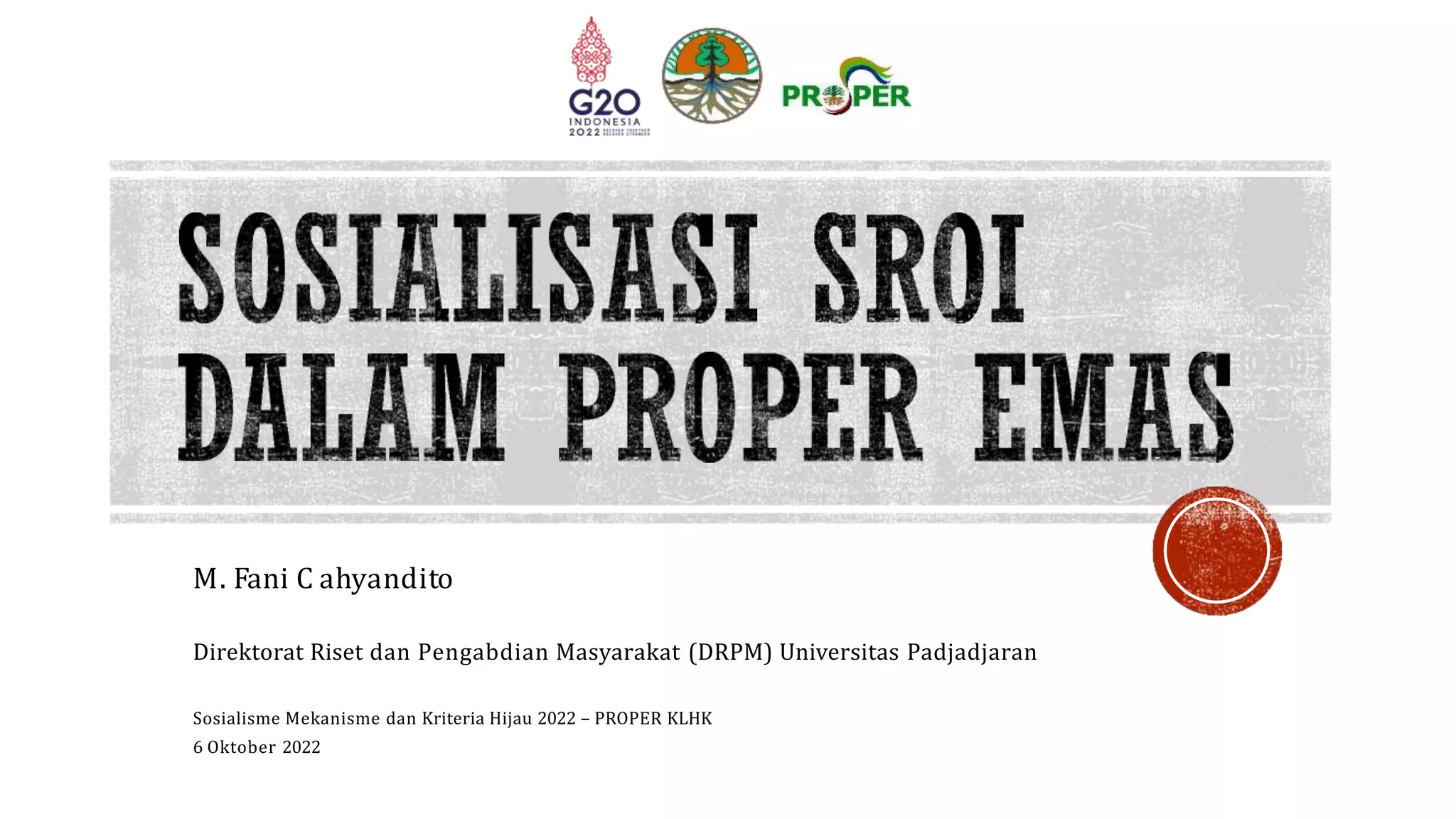 FANI_Kriteria Penilaian SROI.pptx