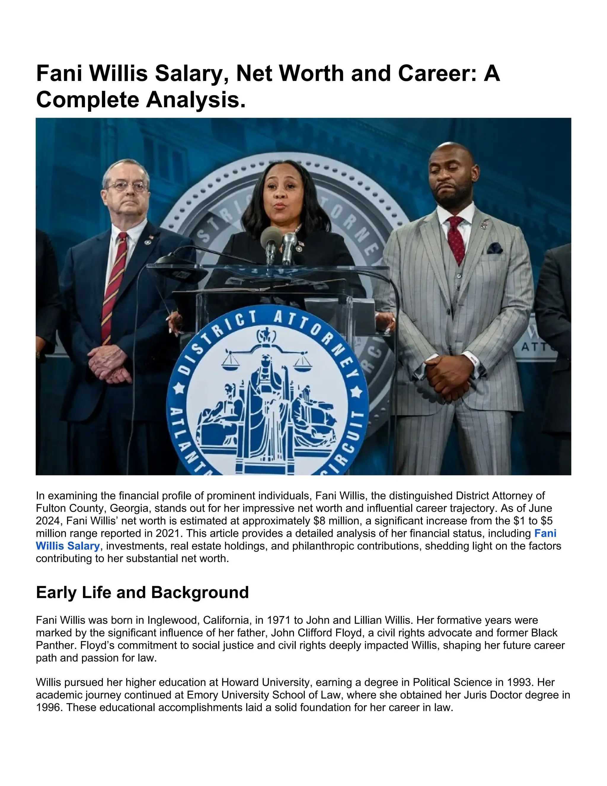 Fani Willis Salary, Net Worth and Career_ A Complete Analysis.docx