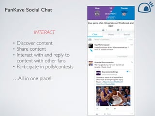 Fankave interaction platform | PDF