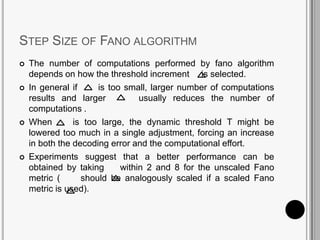 Fano algorithm | PPTX | Programming Languages | Computing