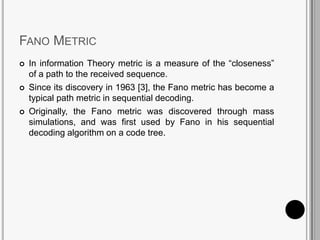 Fano algorithm | PPTX | Programming Languages | Computing