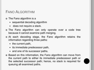 Fano algorithm | PPTX | Programming Languages | Computing