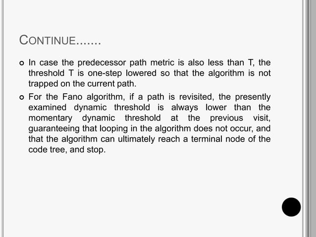 Fano algorithm | PPTX | Programming Languages | Computing